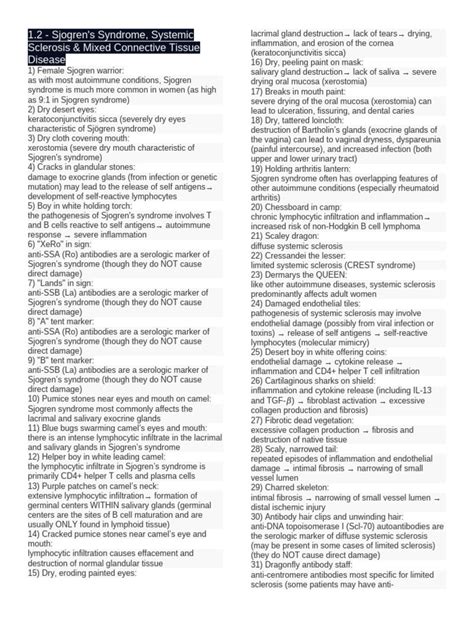 Sjogren Pdf Causes Of Death Anatomy