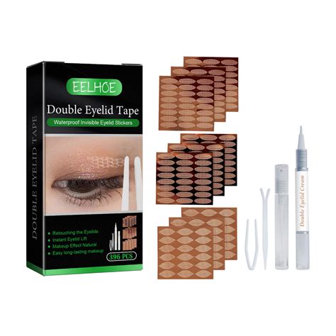 396pcs Eyelid Lifter Strips Double Eyelid Tape Invisible Lifting Droopy
