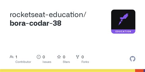 GitHub Rocketseat Education Bora Codar 38