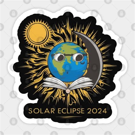 Solar Eclipse Total Eclipse Sticker Teepublic