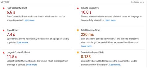 Understanding Why Websites Are Slow With Page Speed Insights Negative