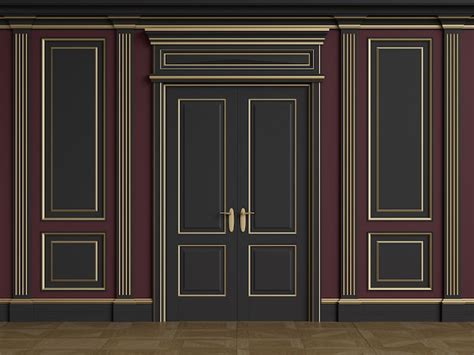 Premium Photo Classic Architecture Of Interior Walls