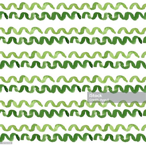 수채화 물결 모양의 매끄러운 패턴 추상파 패턴 배경 끝없는 그림 모던 양식에 대한 스톡 벡터 아트 및 기타 이미지 모던 양식 수채화 연속무늬 Istock