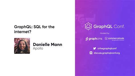 Graphql Sql For The Internet Youtube