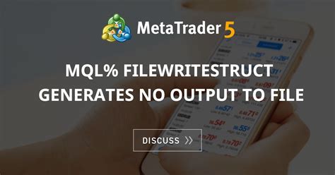 Mql Filewritestruct Generates No Output To File Forex Ea Generator Expert Advisors And