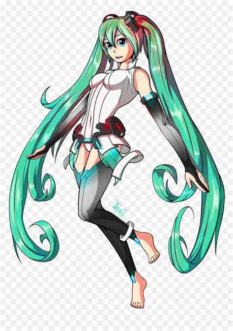 Hatsune Miku Transparente Hatsune Miku Durchscheinende Farbe Cm