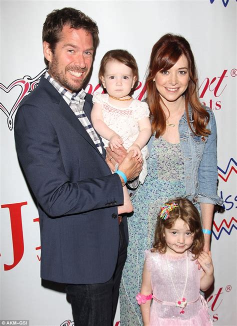 Alyson Hannigan And Husband Alexis Denisof Bring Their Sweet Girls To