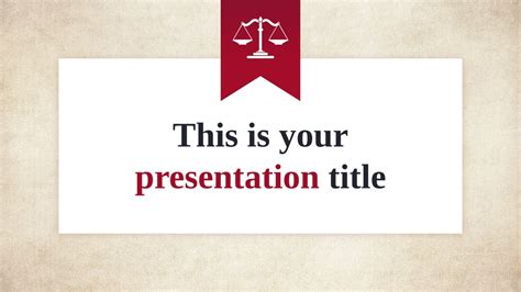 Free Powerpoint Templates Law Justice Free Printable