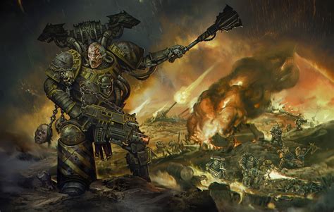 Fire Power Unleash Art By Dima Sokolov 40k Gallery