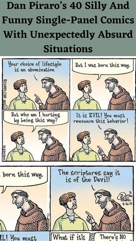 Dan Piraros 40 Silly And Funny Single Panel Comics With Unexpectedly