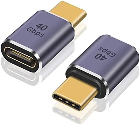 Amazon co jp Poyiccot USB Type c 延長アダプタ40Gbps タイプc 延長 コネクタ高速転送 100W