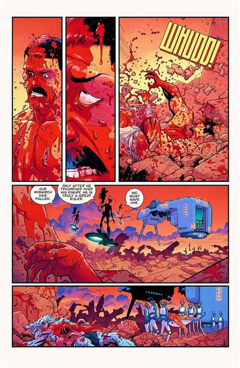 The Most Gruesome Fight In Invincible Comics Rinvincible