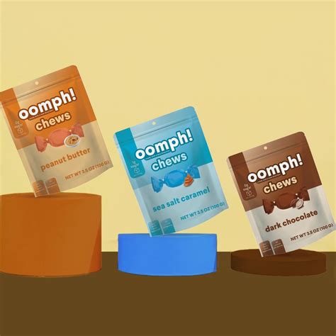 Oomph Sweets Chocolate Oscuro Caramelo De Sal Marina Y Mantequilla De