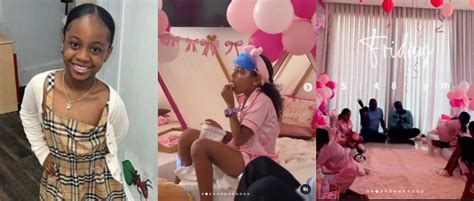 Davidos Daughter Hailey Celebrates Her 8th Birthday With A Fun Filled