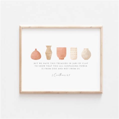 Treasure In Clay Jars Etsy
