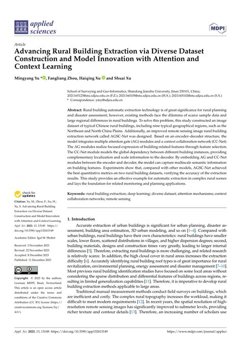 pdf advancing rural building extraction via diverse dataset