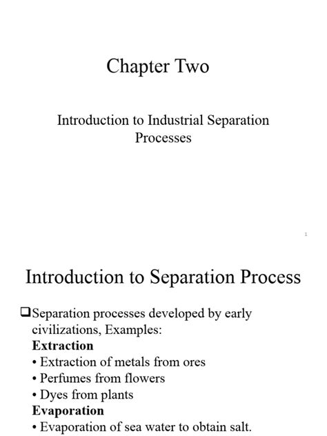 Basic Separation Techniques Pdf Phase Matter Adsorption