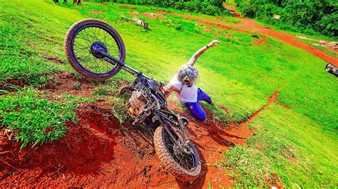 TENTEI SUBIR O MORRO DO DESAFIO A MOTO DA HERDEIRA YouTube