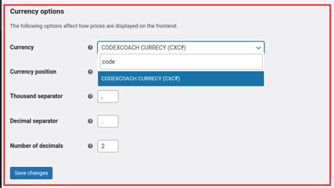 How To Add A Custom Currency And Symbol In Woocommerce Codexcoach