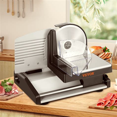 Free Shipping Vevor Meat Slicer 200w Electric Deli Slicer With Two 7