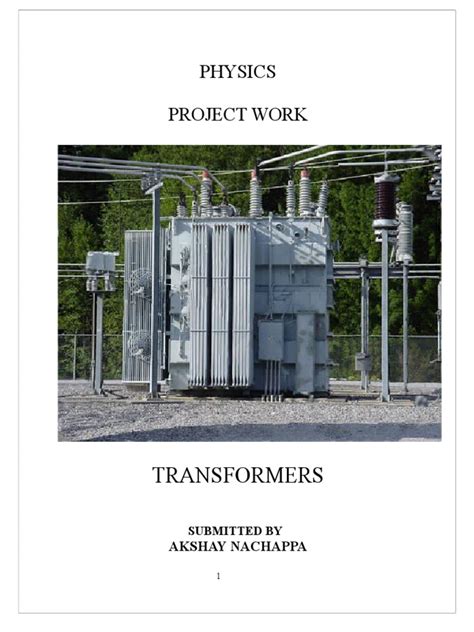 Transformer Physics Project