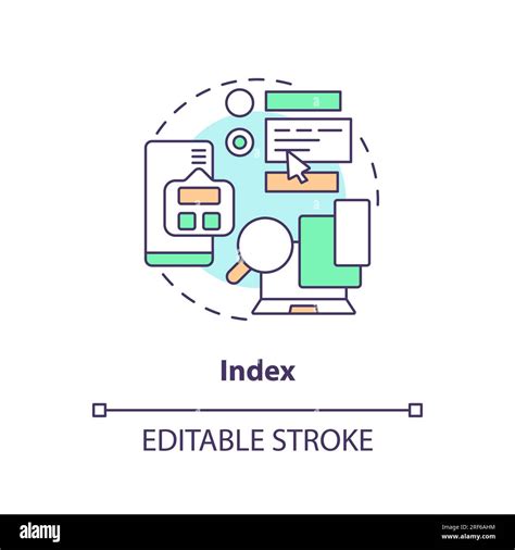 Infographic Indexing Element Stock Vector Images Alamy