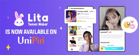 Unipin Your Favorite Social Gaming App Lita Is Available At Unipin My