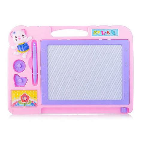 Досточка для рисования Bambi Tk9903 2 ручка и 2 печати Розовый Lala