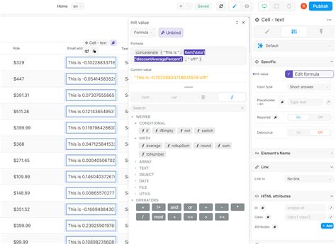 How Do I Transform Numerical Values How Do I WeWeb Community