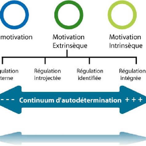 Schématisation De La Théorie De Lautodétermination De Deci Et Ryan