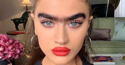 Model Sophia Hadjipanteli Continues To Fearlessly Rock Her Unibrow