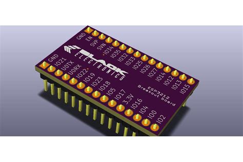 Esp3212 Breakout From Black Electronics On Tindie