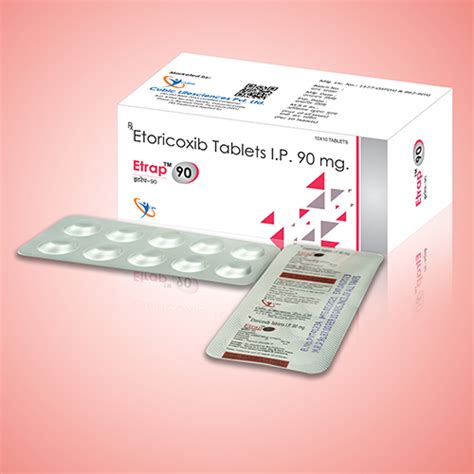 Etrap 90 Tablets Cubic Lifesciences Pvt Ltd