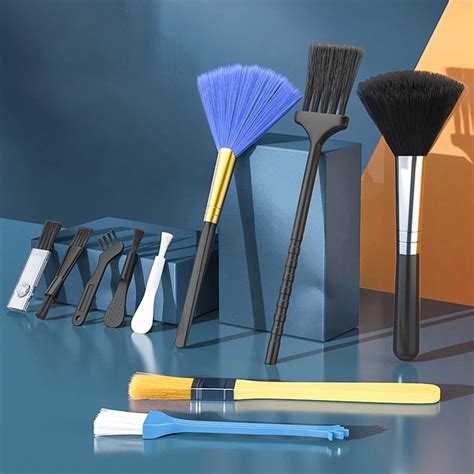 Featured 10 Pcsset Small Portable Cleaning Keyboard Brush Nylon Brushes For Computer