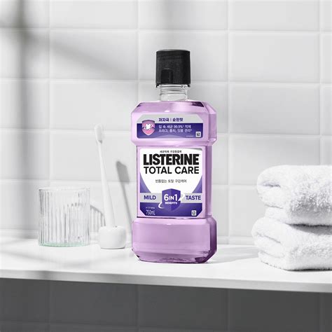 리스테린 토탈케어 마일드 750ml X4 감도 깊은 취향 셀렉트샵 29cm