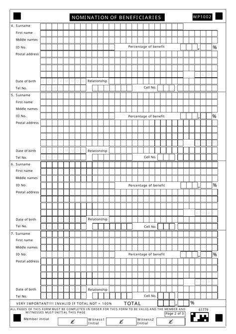 Form Wp1002 Fill Out Sign Online And Download Fillable Pdf South
