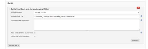 Asp Net Mvc MSBUILD Error MSB Only One Project Can Be Specified In Jenkins Stack Overflow