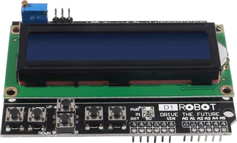 Pantalla LCD IIC I2 C TWI SPI 16X2 Con Teclado Fcelectronik