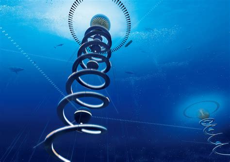 Ocean Spiral Is A Concept For A City Beneath The Surface Of The Ocean
