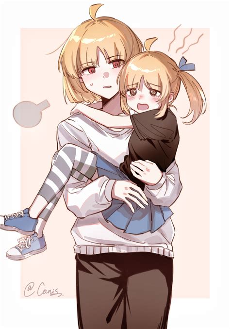 Ijichi Nijika And Ijichi Seika Bocchi The Rock Drawn By Canis428