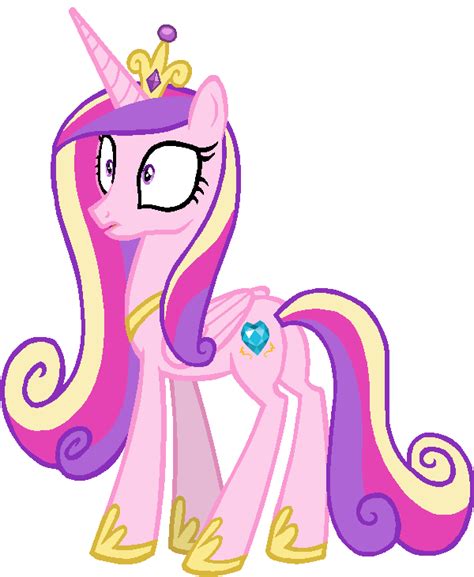 Frightened Princess Cadance Trace By Nutty Nutzis On Deviantart