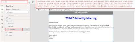 Send Formatted Email Using Power Apps HTML Text Control Enjoy SharePoint