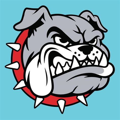 Bulldog Football Logo