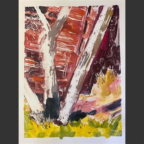 Ghost Gums Of Ruby Gap 2 Sarah Mcdonald — Tyger Gallery