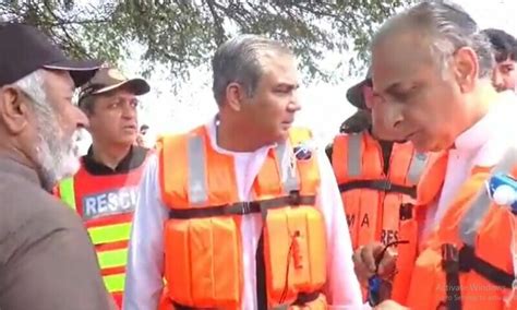 Over 14000 Evacuated From Punjabs Flood Affected Areas Interim Cm