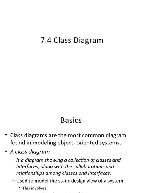 Chap 74 Class Diagram Pdf Class Computer Programming Use Case