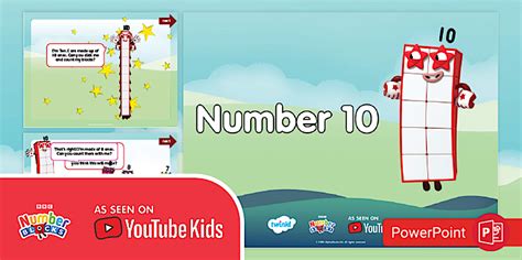 Numberblocks Number 10 PowerPoint Teacher Made Twinkl