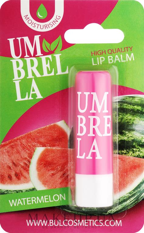 Umbrella High Quality Lip Balm Watermelon - Бальзам для губ в блистере ...