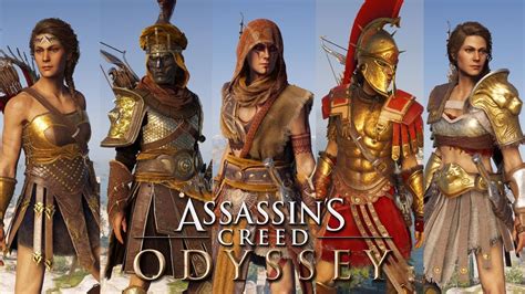 Ac Odyssey All Armor Sets And Location Full Guide Vanilla Base Game Youtube