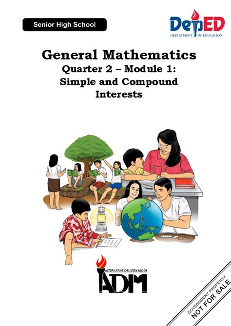 General Mathematics Module Grade 11 Module General Mathematics Content Standard Performance
